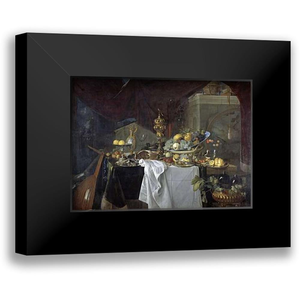 De Heem, Jan Davidsz 18x14 Black Modern Framed Museum Art Print Titled ...