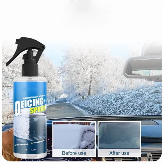 De - Icer for Car Windshield Defroster, Windshield Deicing Spray ...