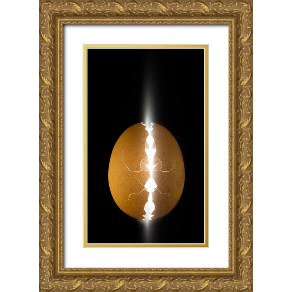 De Kogel, Wieteke 10x14 Gold Ornate Wood Framed with Double Matting ...