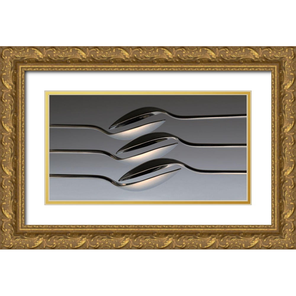 De Kogel, Wieteke 24x15 Gold Ornate Wood Framed with Double Matting ...