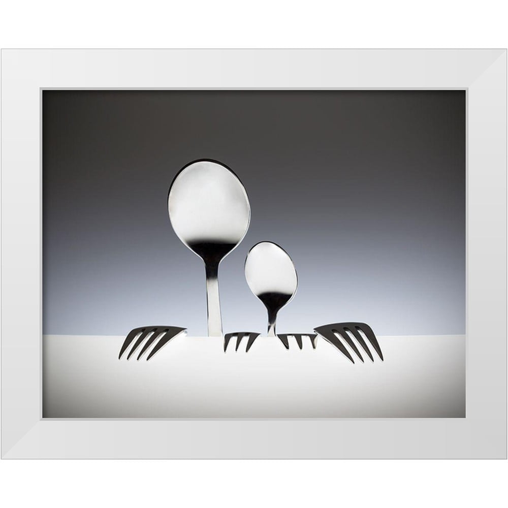 De Kogel, Wieteke 24x20 White Modern Wood Framed Museum Art Print ...