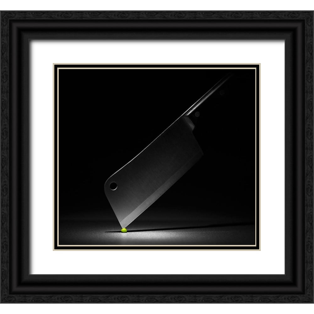 De Kogel, Wieteke 29x26 Black Ornate Wood Framed with Double Matting ...