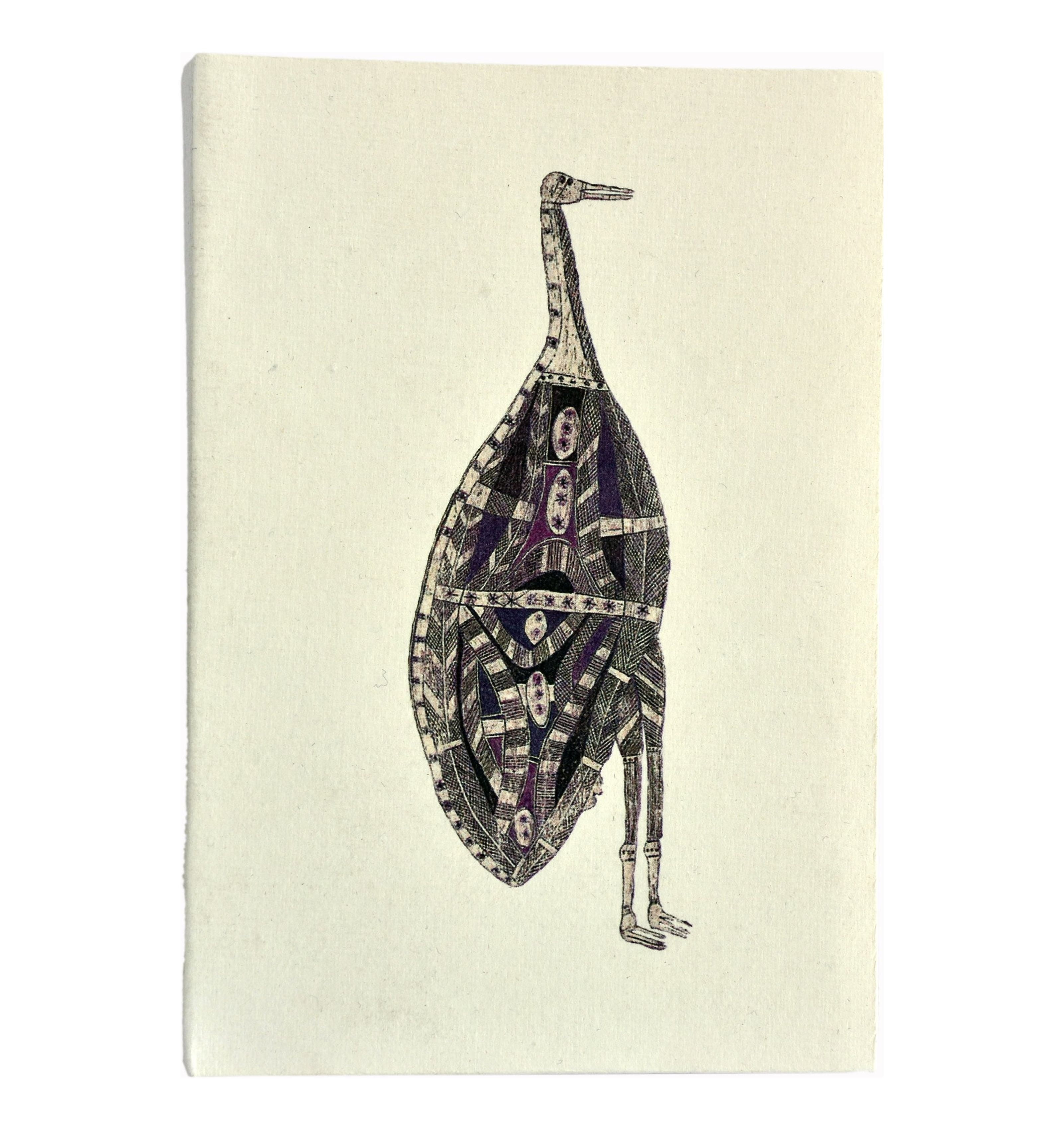 De Kulture Handmade Aboriginal Bird Artwork Notebook Diary 140 Pages ...