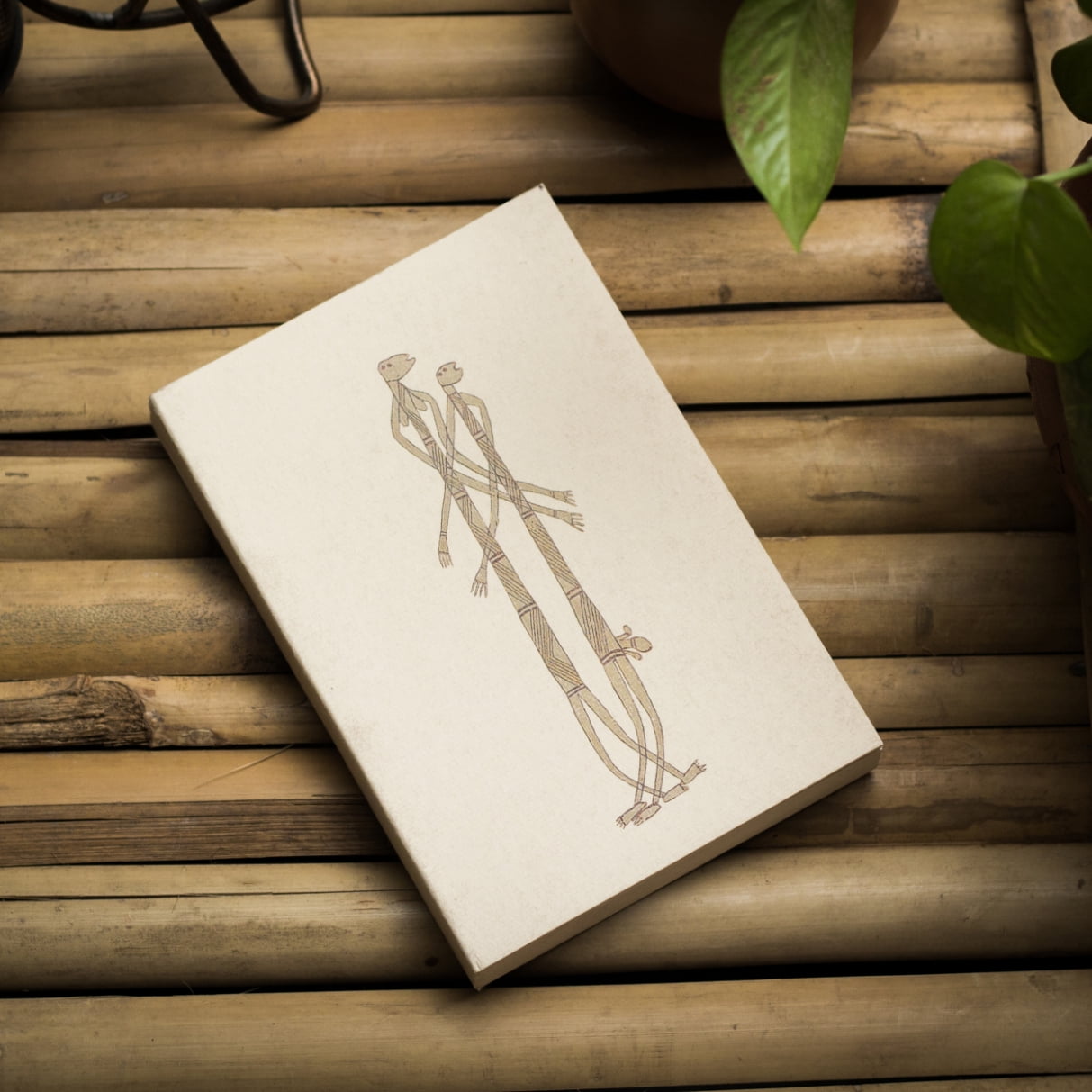 De Kulture Works Aboriginal Couple Artwork Notebook Diary 140 Pages ...