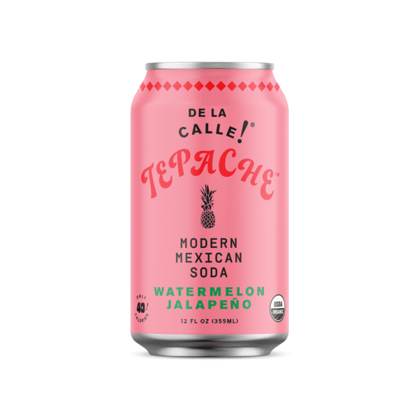 De La Calle Tepache Watermelon , Sparkling Probiotic Drink, 12 fl oz ...