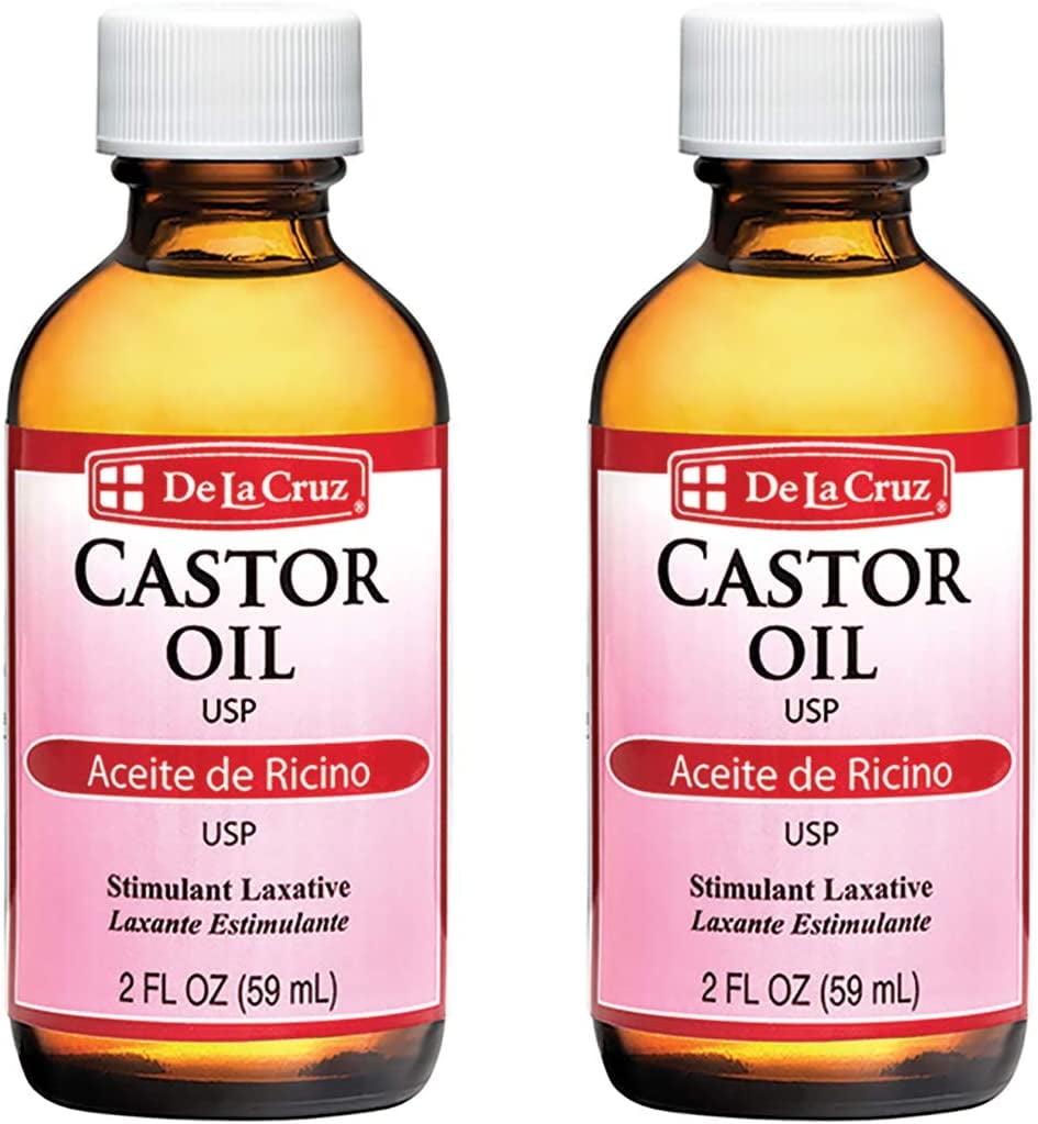 De La Cruz Natural Pure Castor Oil for Eyes, Eyelashes and Eyebrows ...