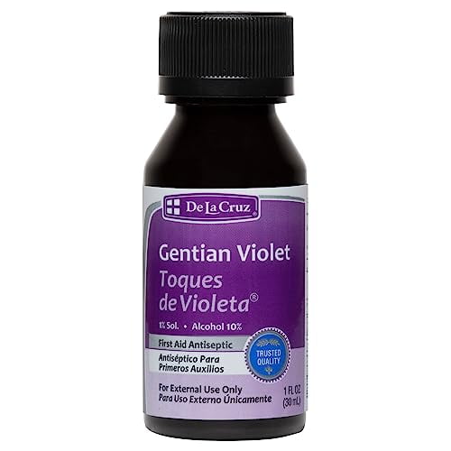 De La Cruz Gentian Violet - Violeta de Genciana - Tincture of Violet 1% ...