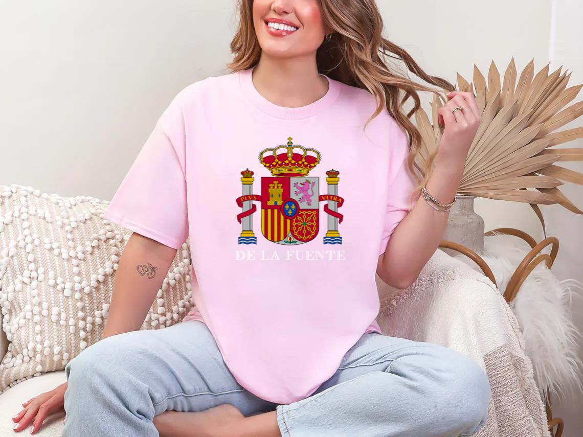 De La Fuente Family Coat Of Arms Heritage Graphic T-shirt, for men ...