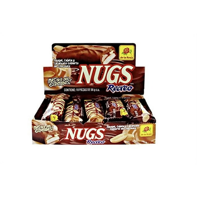 De La Rosa Coco Nugs Recreo Chocolate Bar Candy (Buy 2 get 1 free ...
