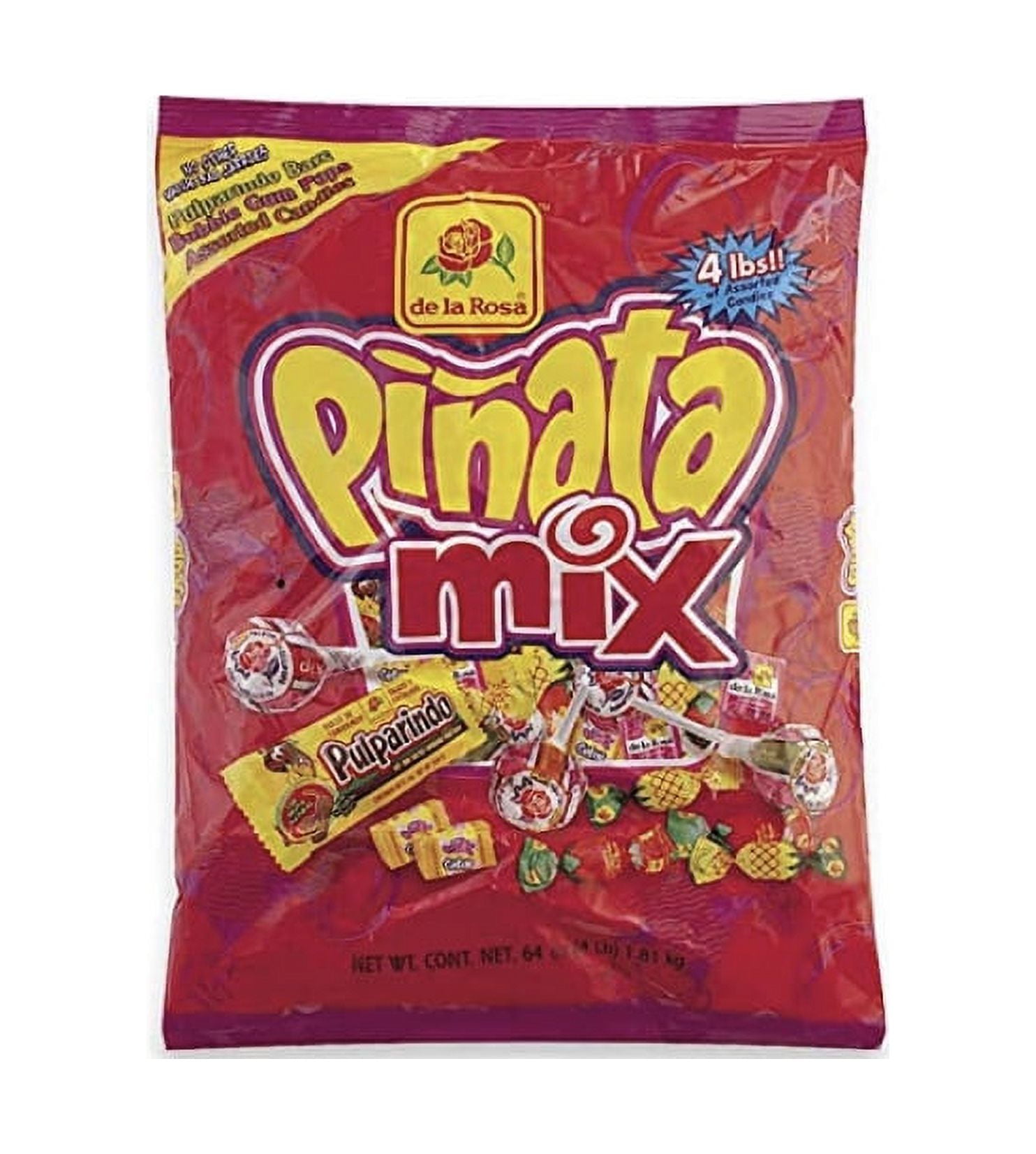 De La Rosa Piñata Mix, 4 lbs of Assorted Candies - Walmart.com
