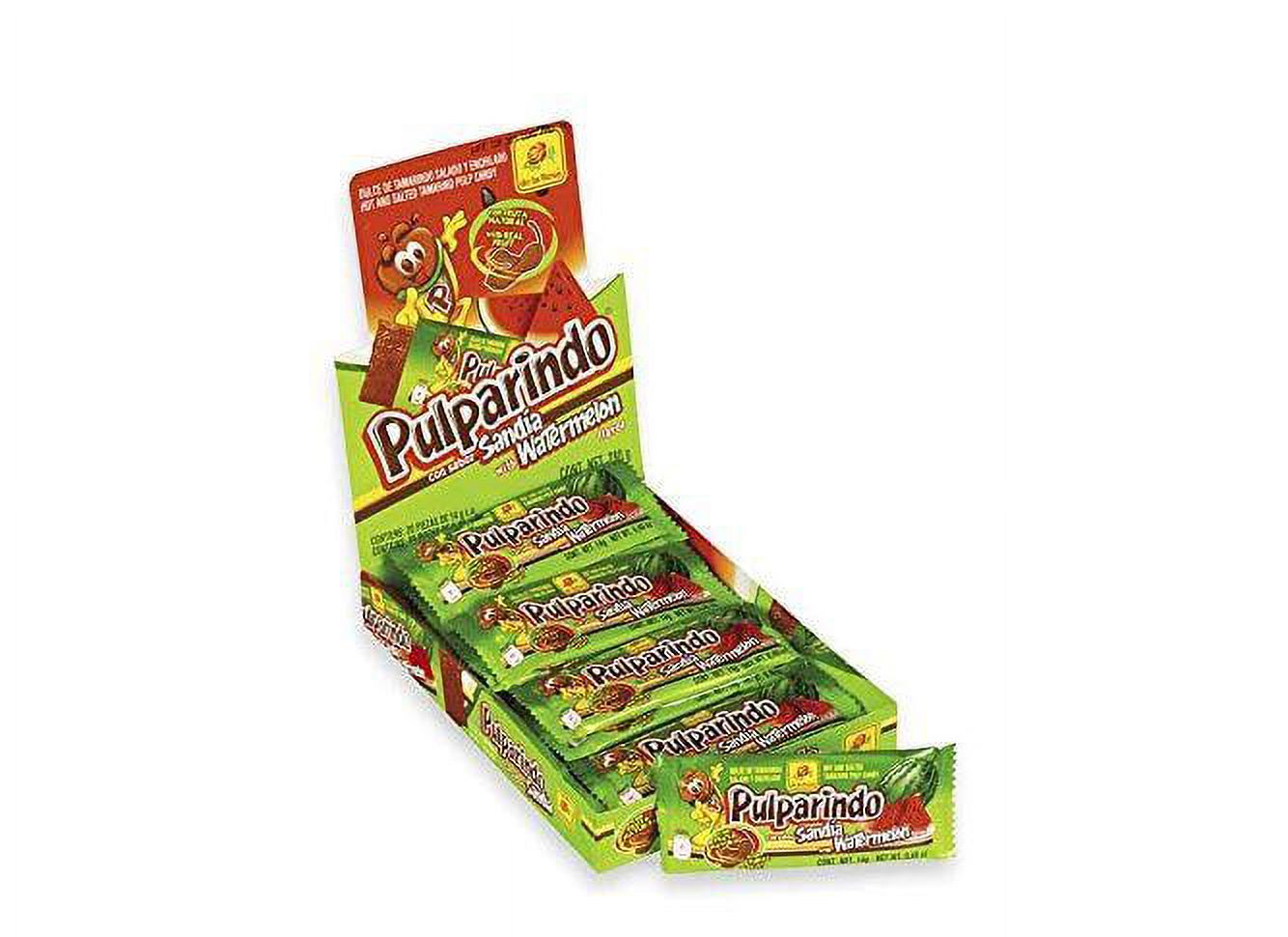 De La Rosa Pulparindo Watermelon Flavor 20 Ct Buy 2 Get 1 Free De La Rosa Pulparindo Watermelon Flavor 20 Ct Buy 2 Get 1 Free