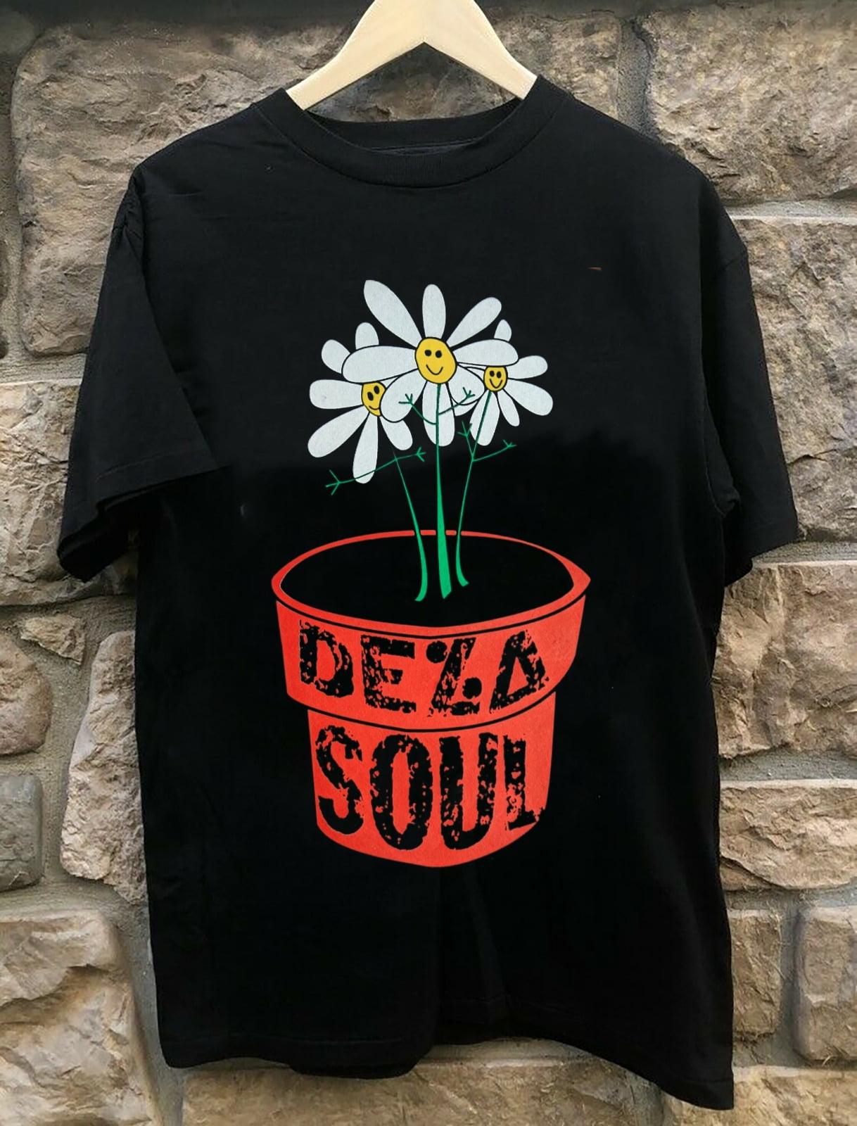 De La Soul Band Reprint Gift For Fan Black All Size Unisex Tee Shirt ...