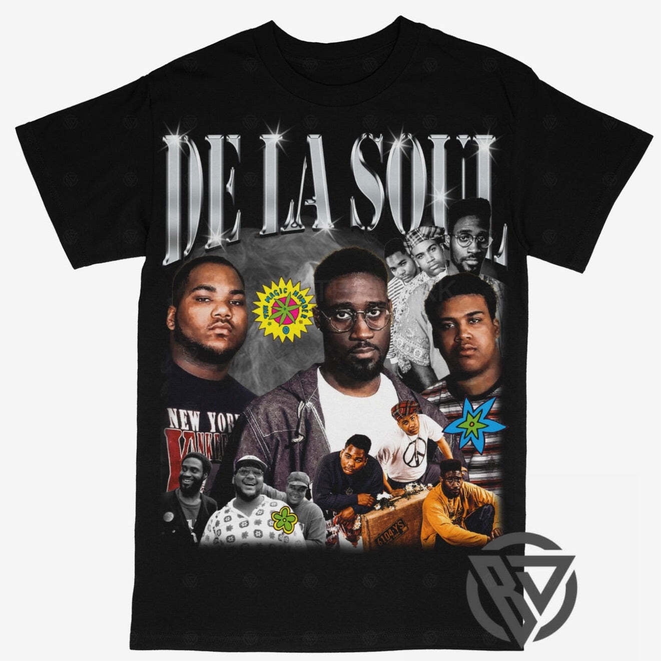 De La Soul t-shirf East Coast Rap Style Concert Tour Music Artist ...