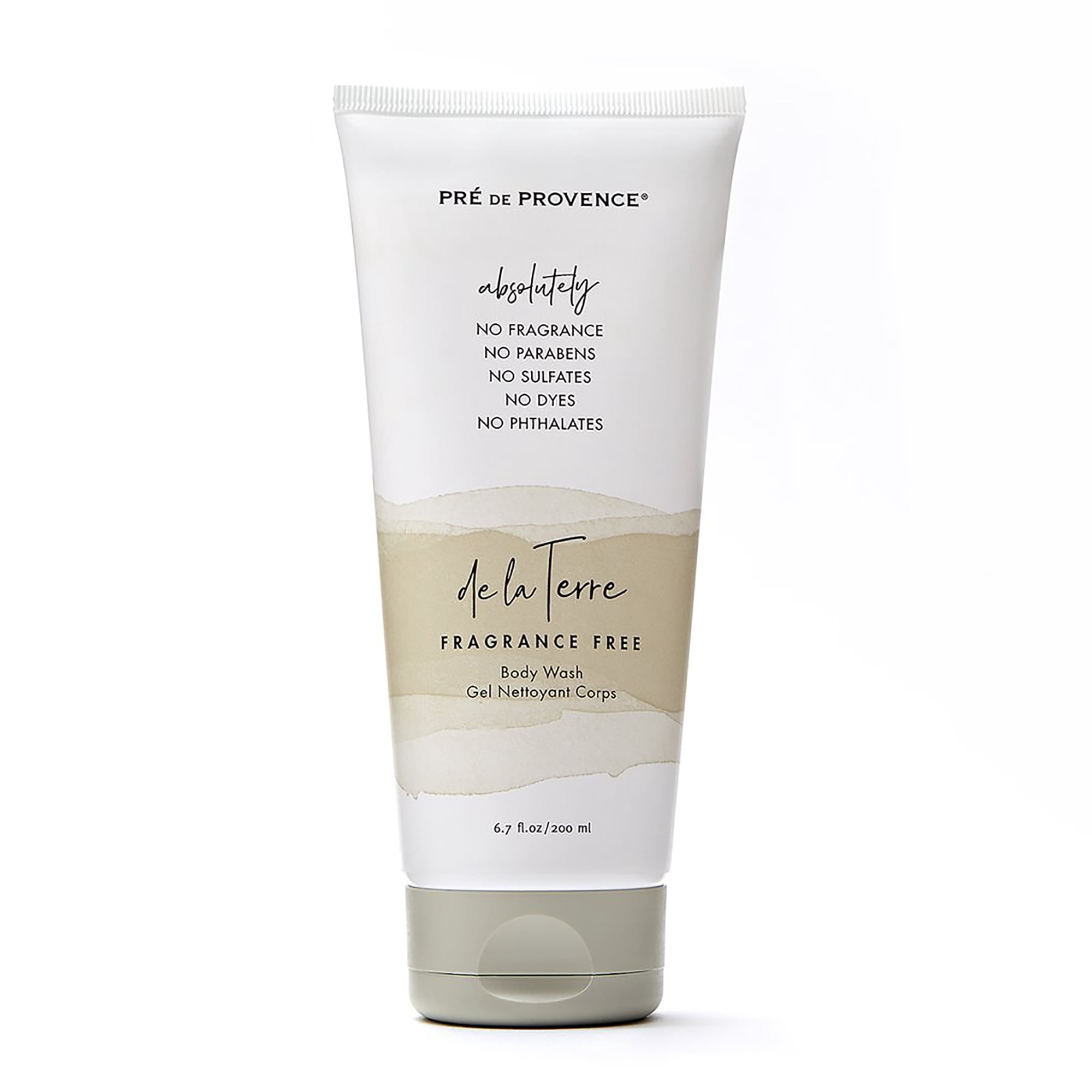 Pre de Provence de la Terre Unscented Body Wash 200ml, 200 ML ...