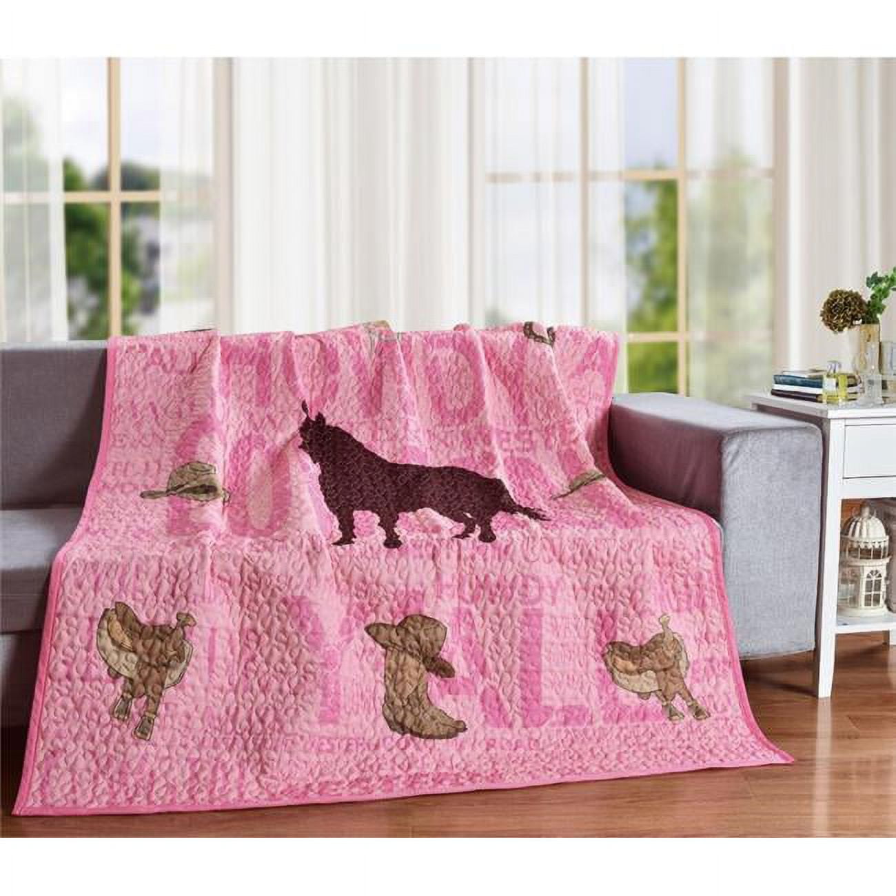 De Leon Collections 60 x 50 in Billboard Howdy, Cowgirl, YAll ...