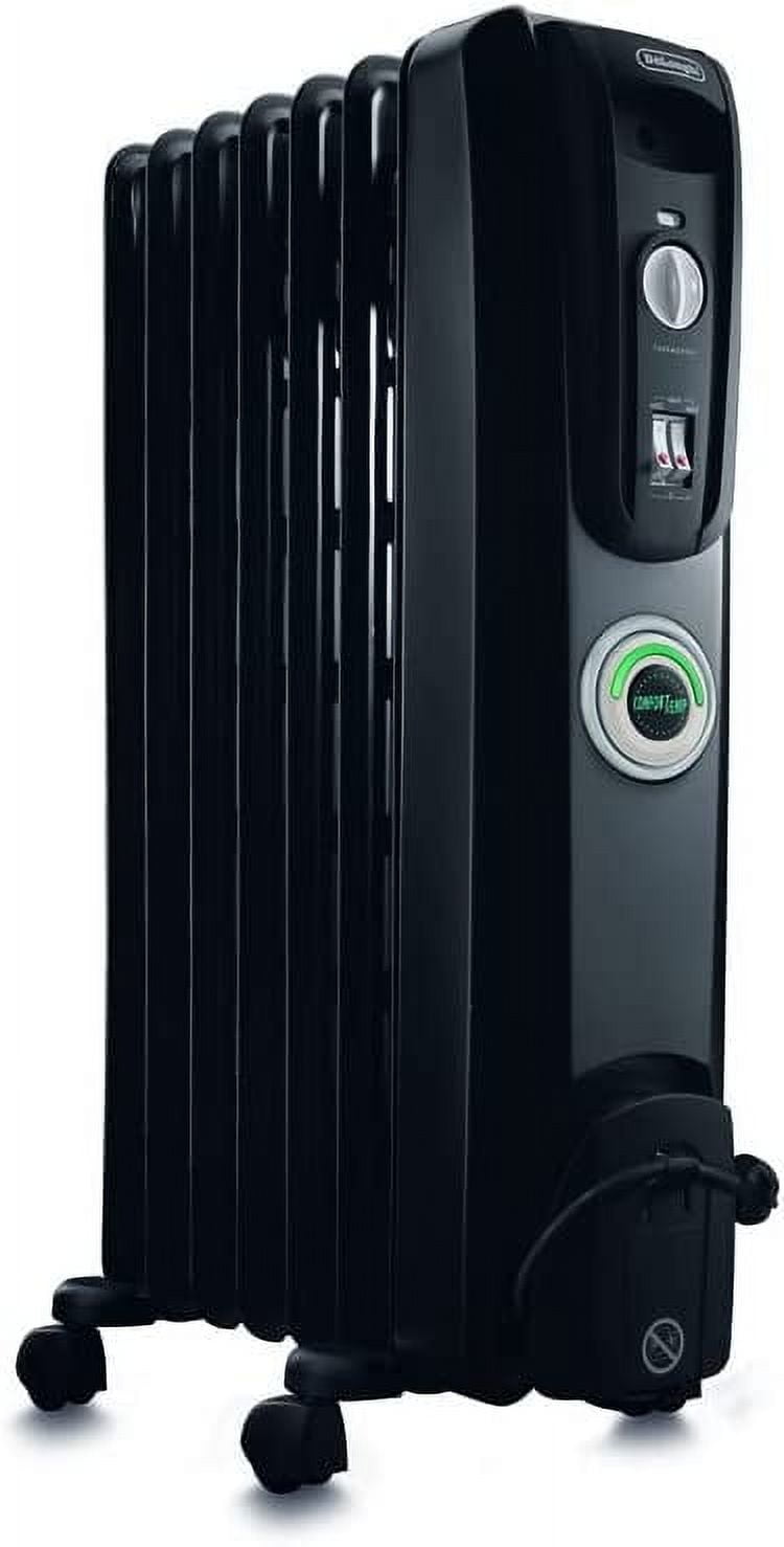 De'Longhi Oil filled Radiator Heater, 1500W Electric Space Heater for ...