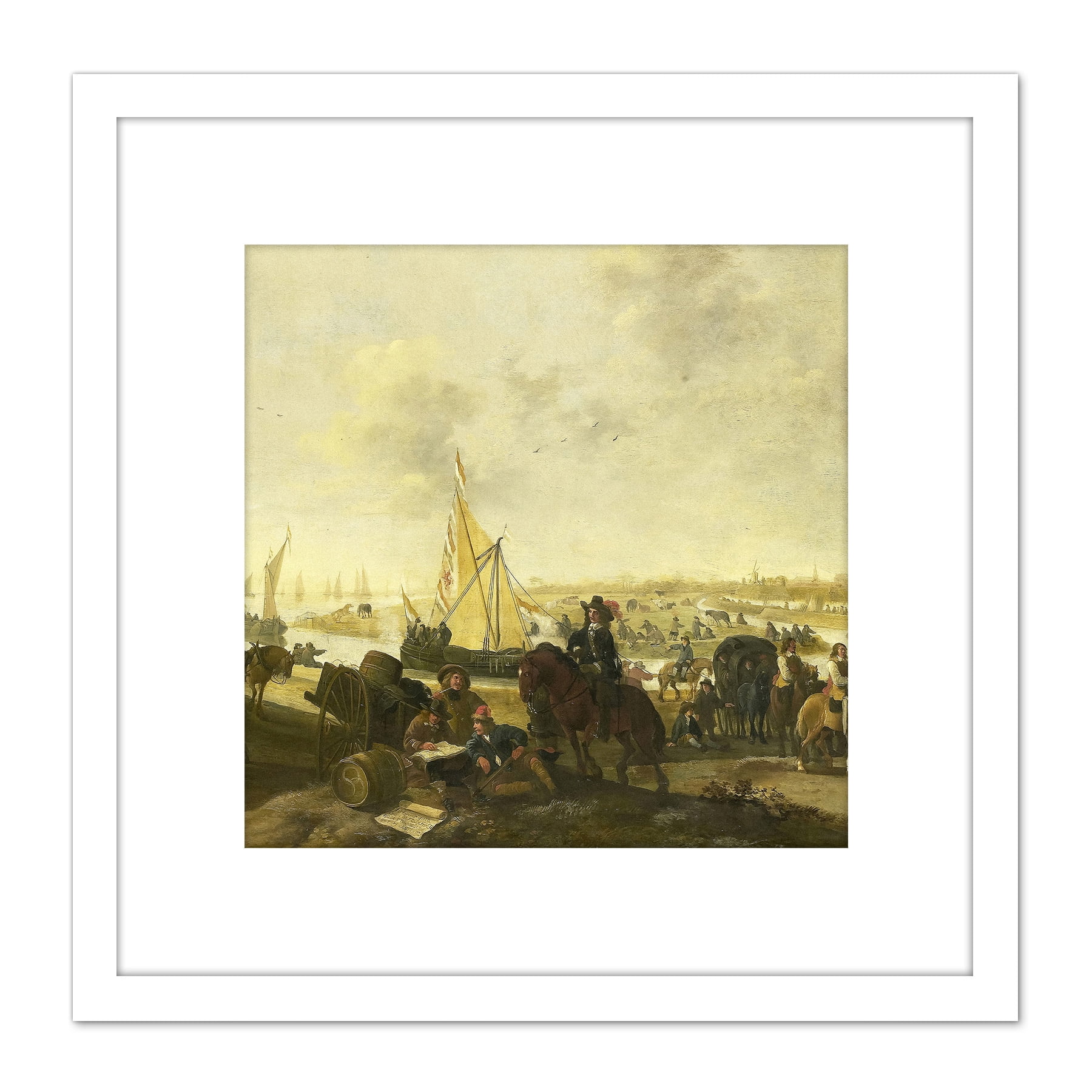 De Meijer The Siege Capture City Of Holly Spaniards 8X8 Inch Square ...