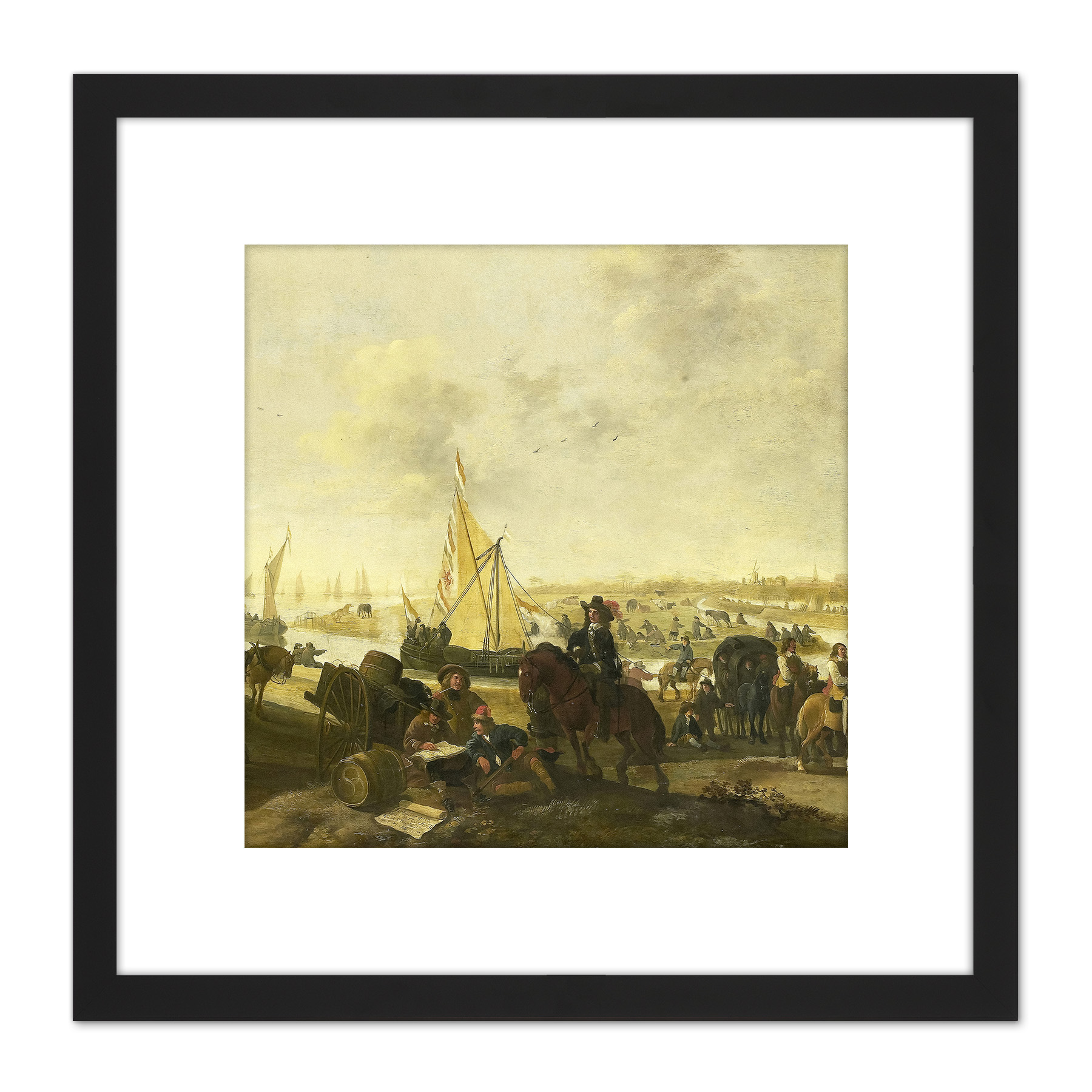De Meijer The Siege Capture City Of Holly Spaniards 8X8 Inch Square ...