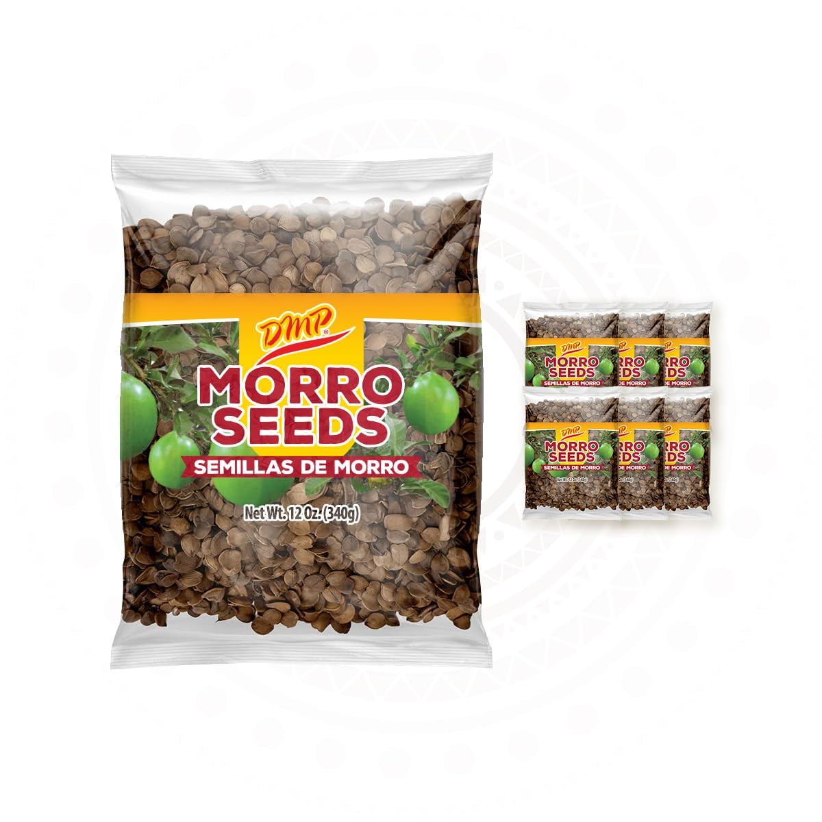 De Mi Pais Morro Seeds,Semillas de Morro for Horchata Drink,12 Oz,6 ...