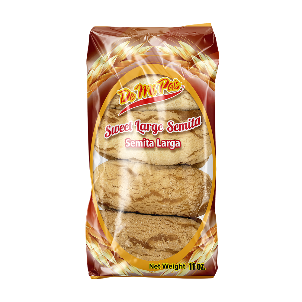 De Mi Pais Semita Larga / Sweet Long Bread 12/11 oz - Walmart.com