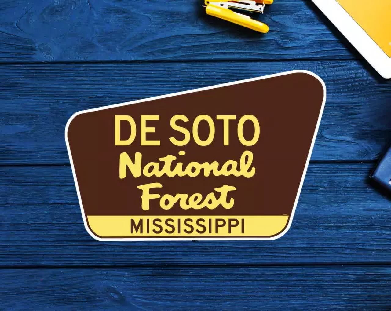 De Soto National Forest Decal Sticker Mississippi Sticker Ms Phone ...