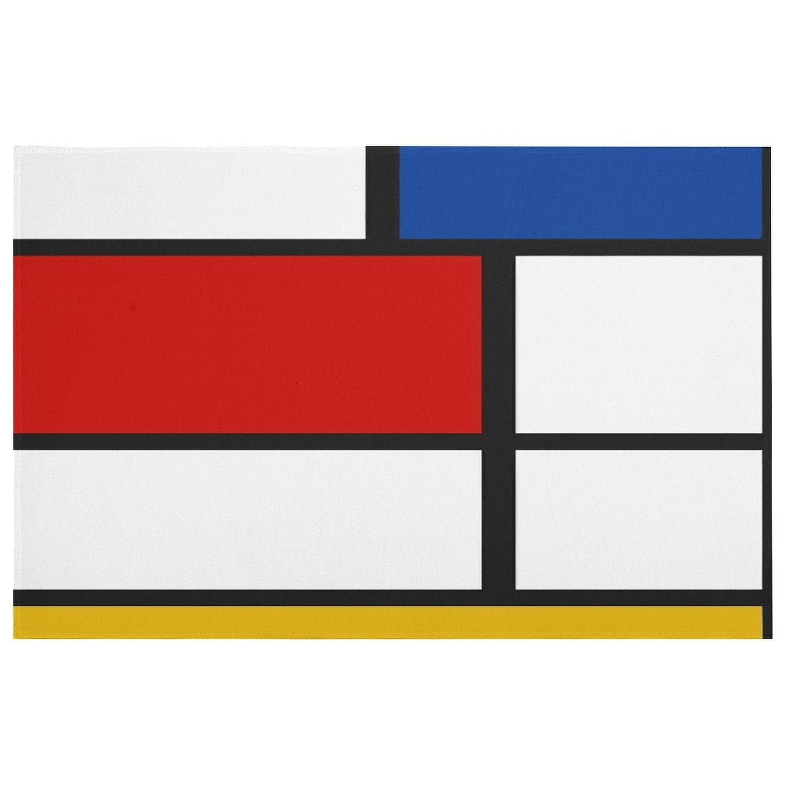 De Stijl #1 Mondrian Inspired Adult Home Decor Bedroom Living Room ...