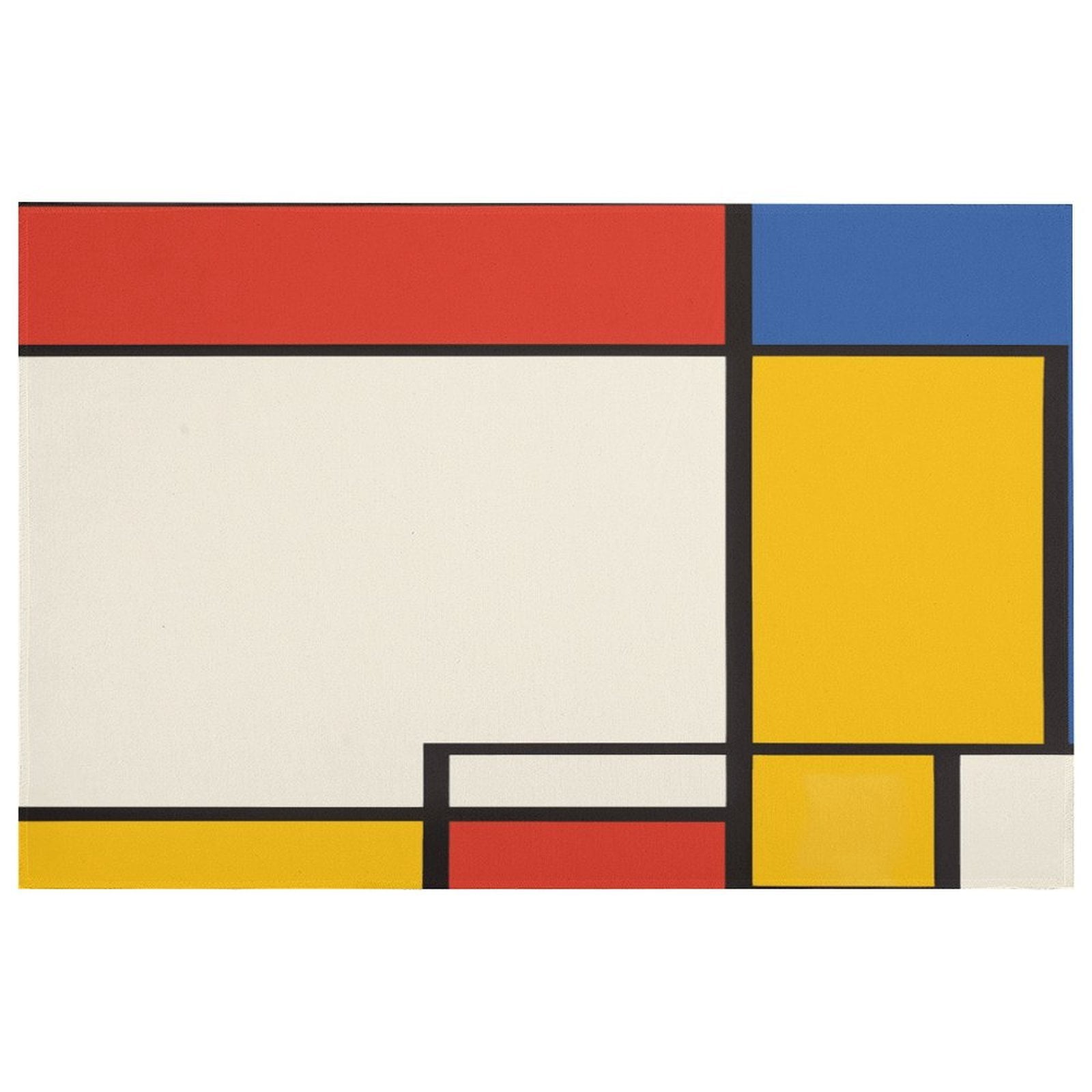 De Stijl #1 (mondrian Inspired) Adult Home Decor Bedroom Living Room ...