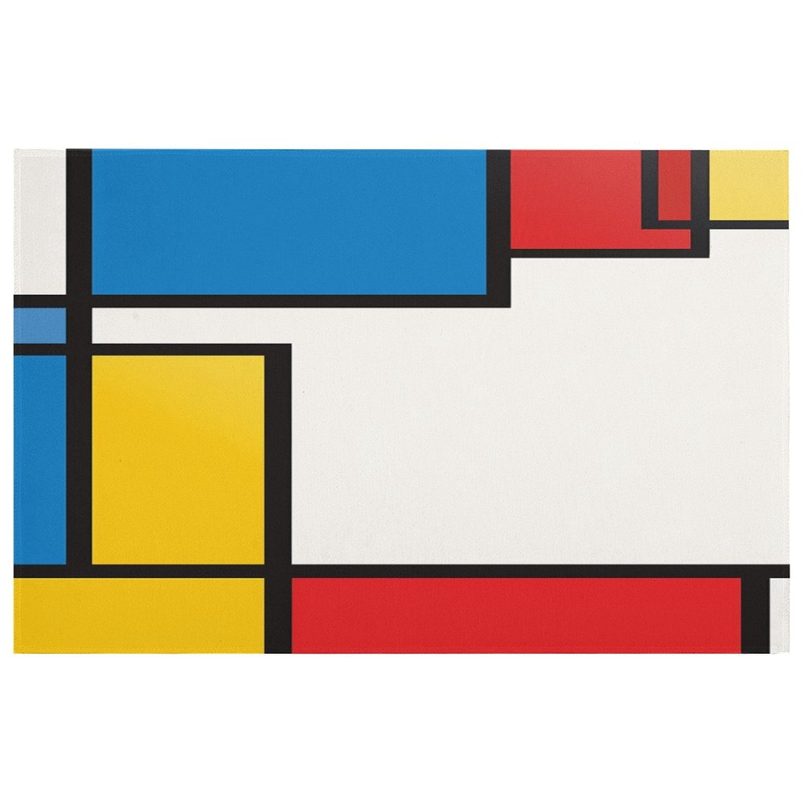 De Stijl #1 (mondrian Inspired) Adult Home Decor Bedroom Living Room ...