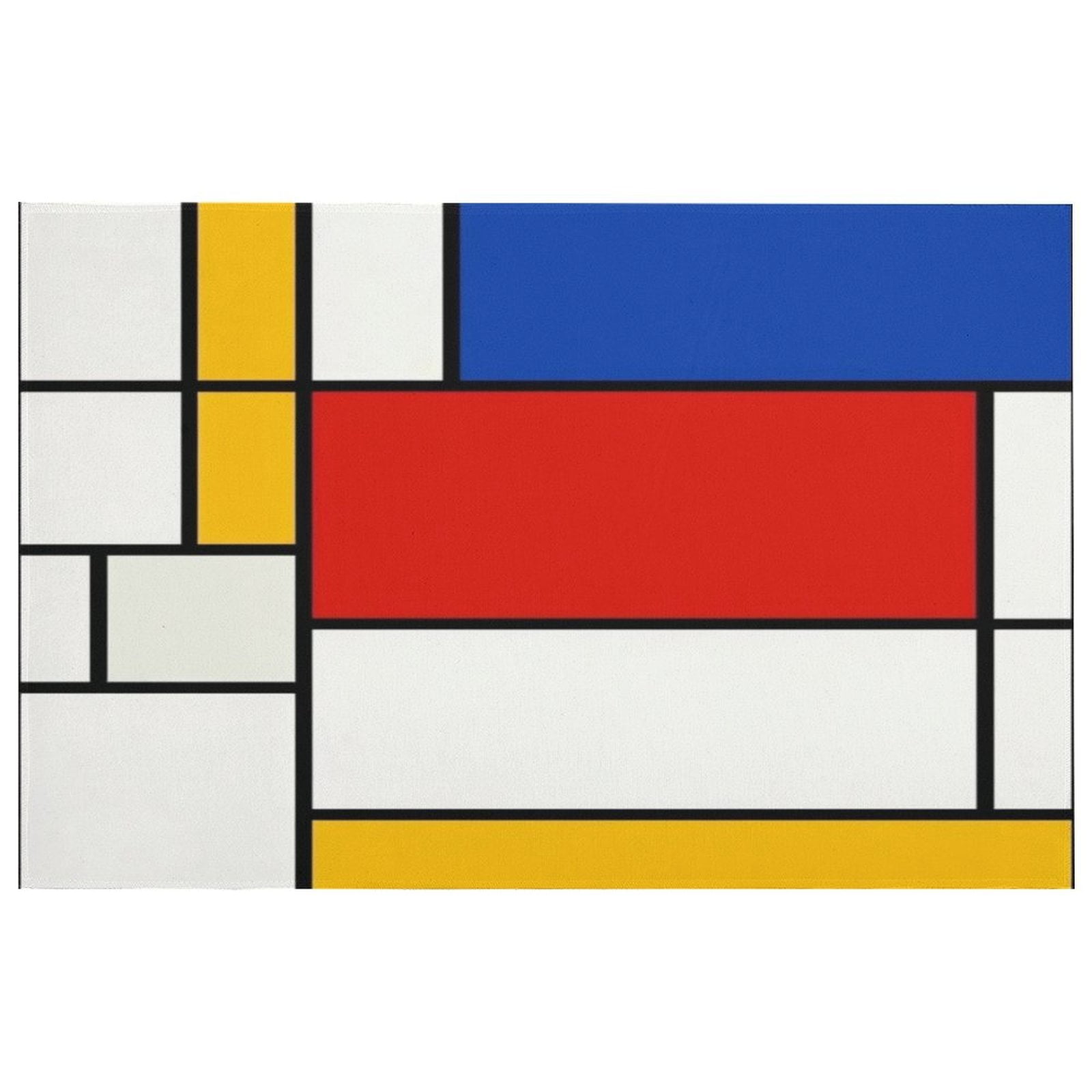 De Stijl # Mondrian Inspired Graphic Adult Home Decor Bedroom Living ...