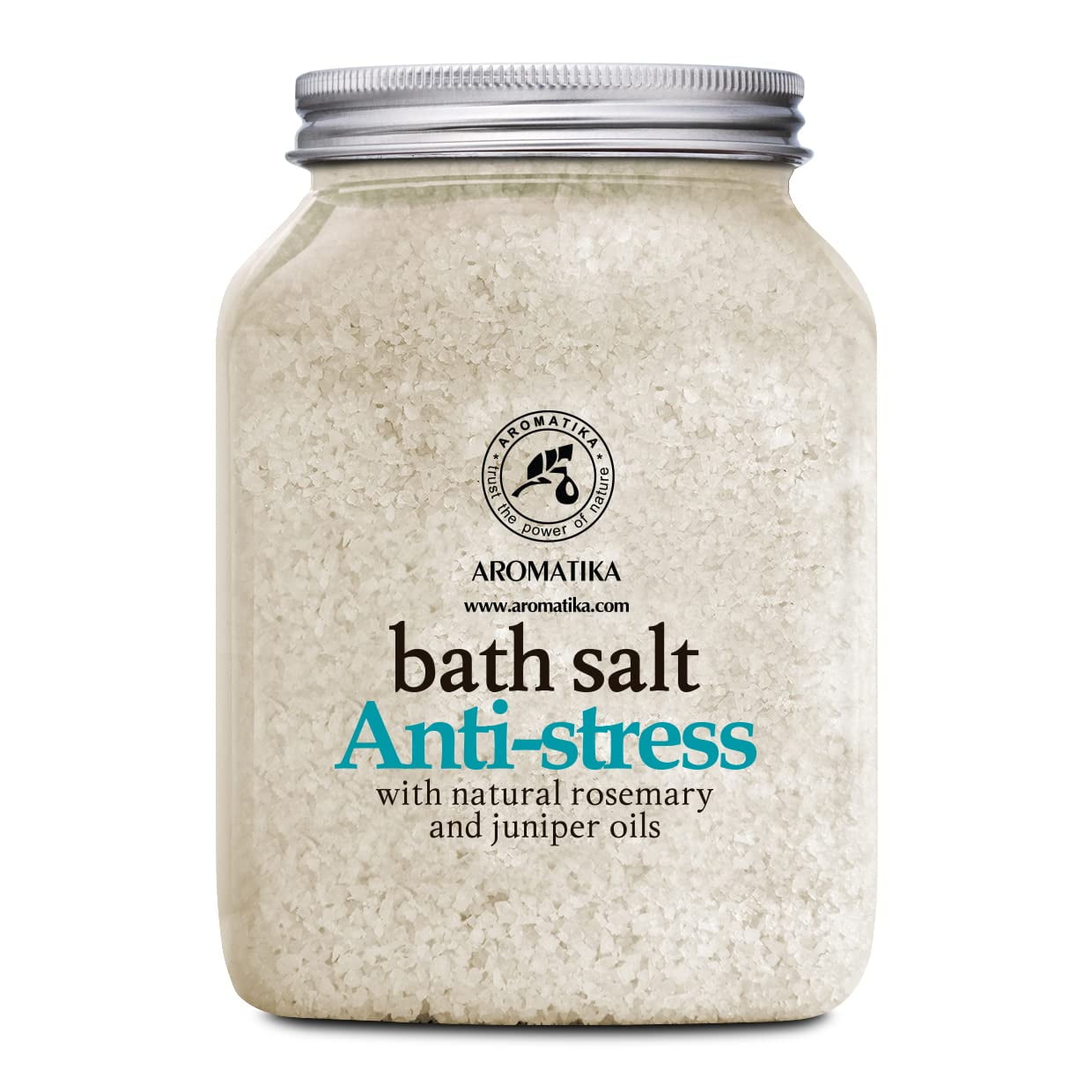 De-Stress Bath Salt 46 Oz - 100 % Natural & Pure Salt Essential Oils ...