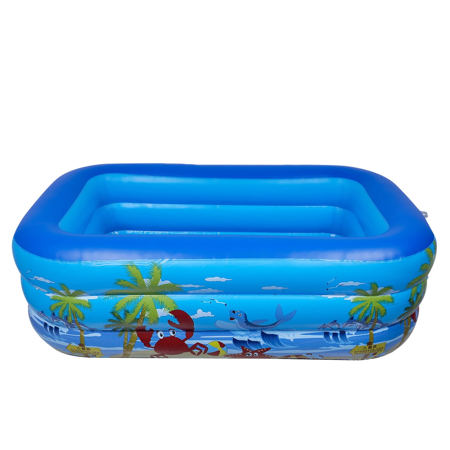 De-luxe Kiddie Pool Rectangle 20” 20” Swimming Pools - Walmart.com