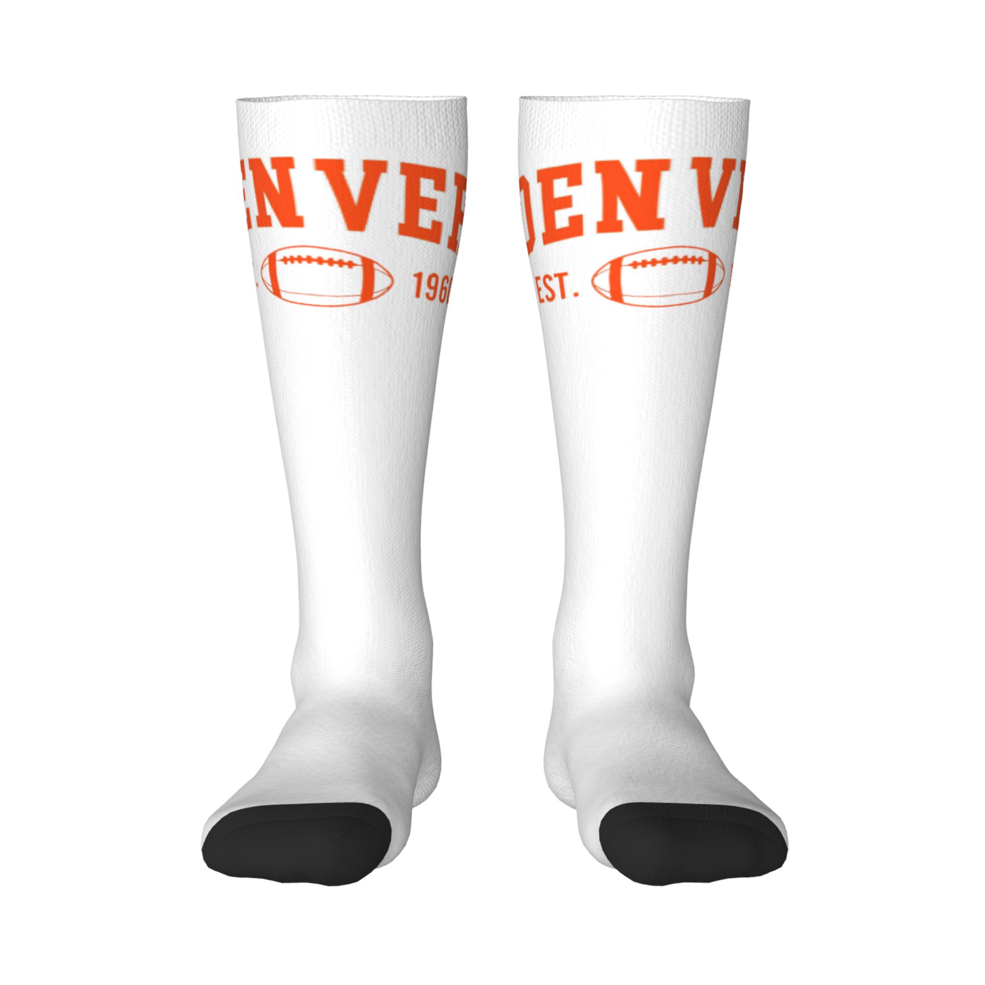 De-nver_Broncos Adult Stockings For Women Men, Winter Warm Knitted ...