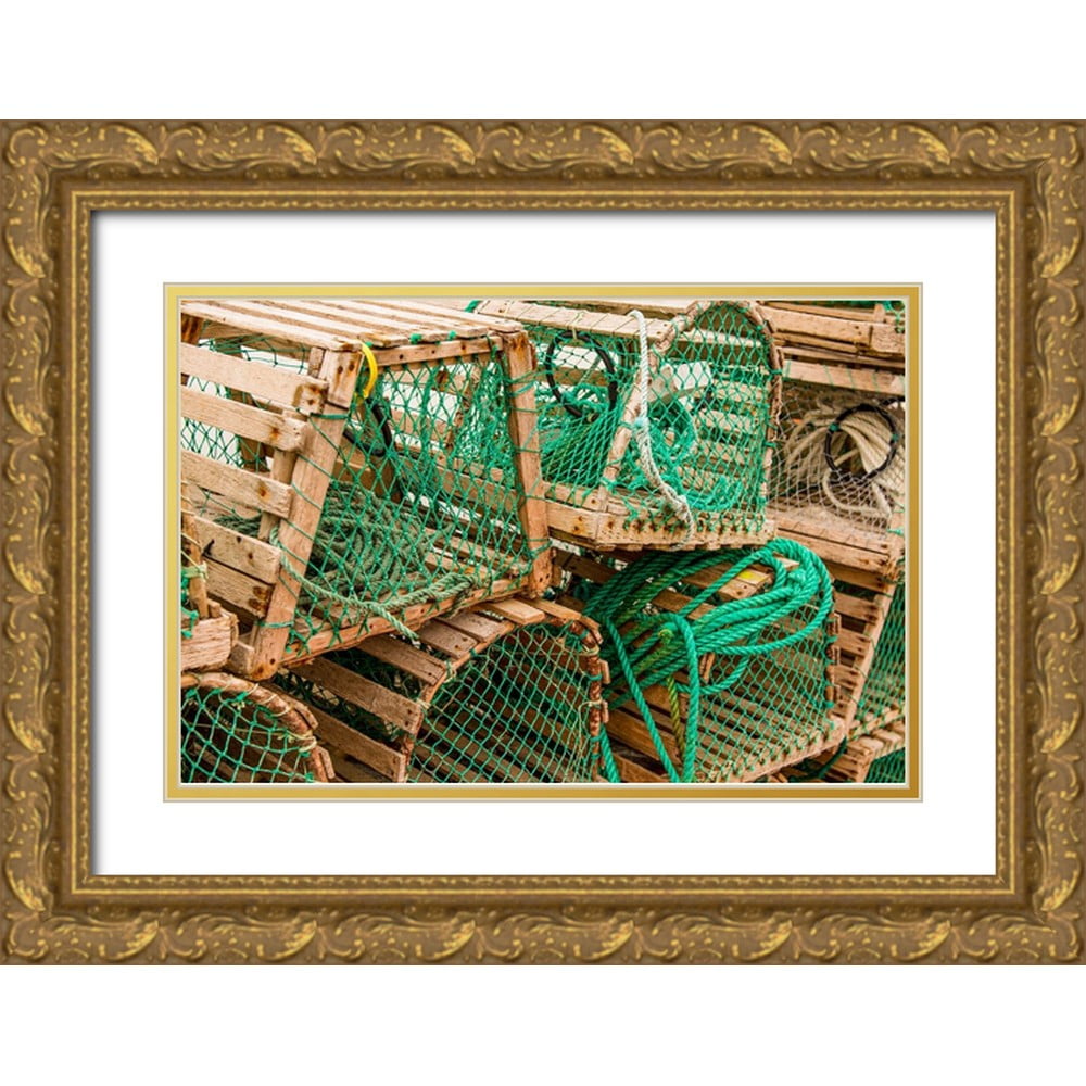 DeFreitas, Michael 14x11 Gold Ornate Wood Framed with Double Matting ...