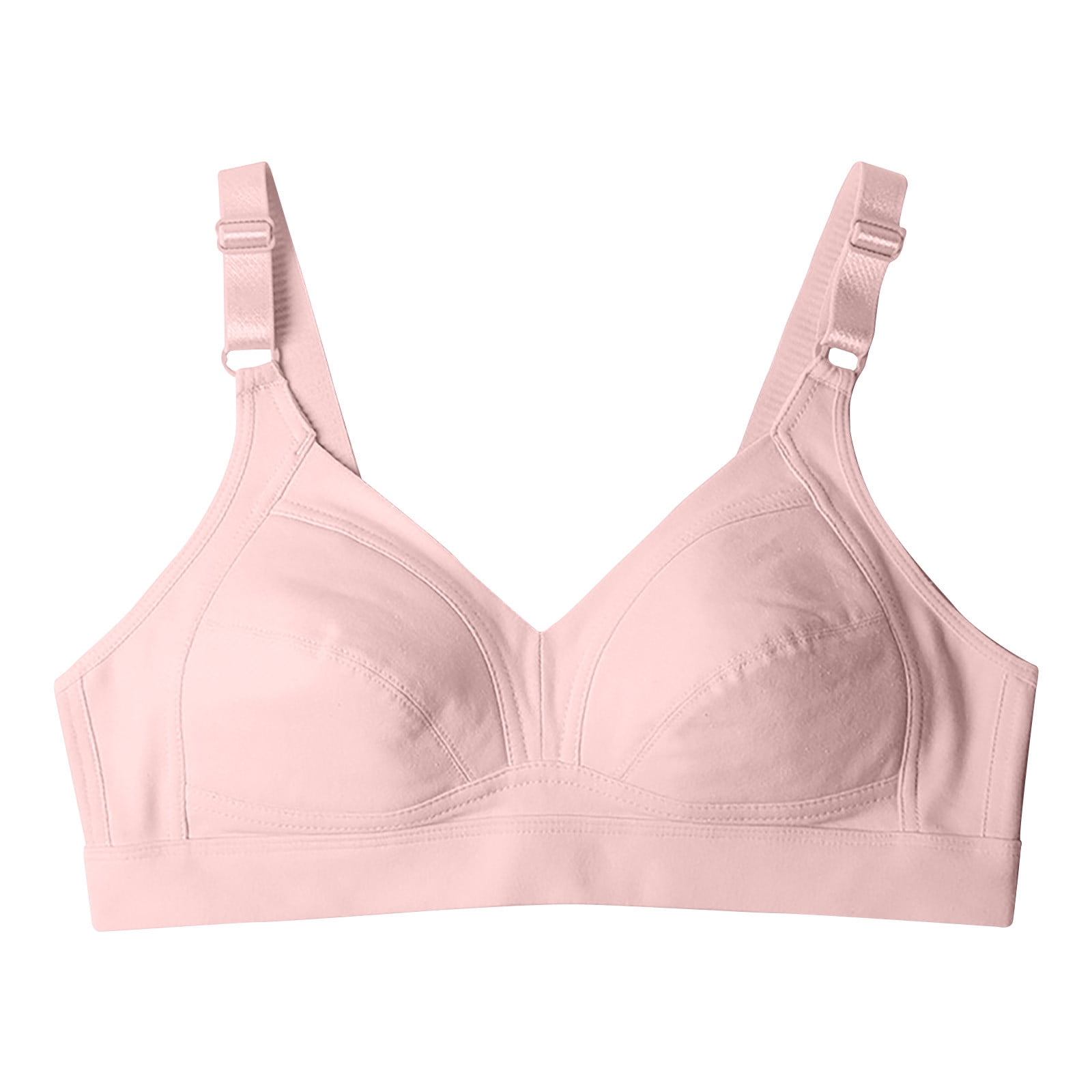 DeHolifer Woman's Bras Underwire Push Up Full Coverage Solid Color ...