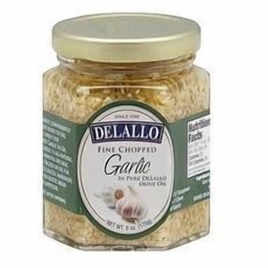 DeLallo Garlic, Fine Chopped, 6 oz - Walmart.com