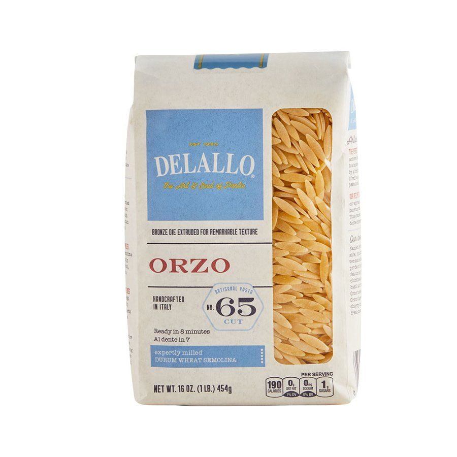 DeLallo No. 65 Orzo - 16 oz Package May Vary - Walmart.com