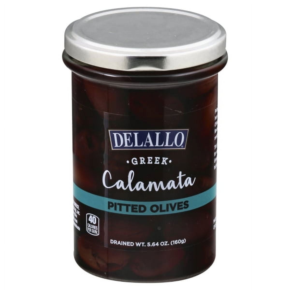DeLallo Pitted Calamata Greek Olives, 5.64 Oz - Walmart.com