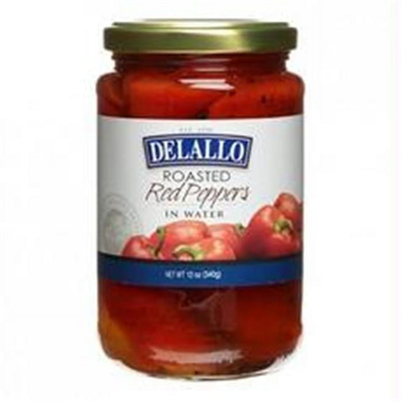 DeLallo Roasted Red Peppers in Resealable Jar, 12 oz - Walmart.com
