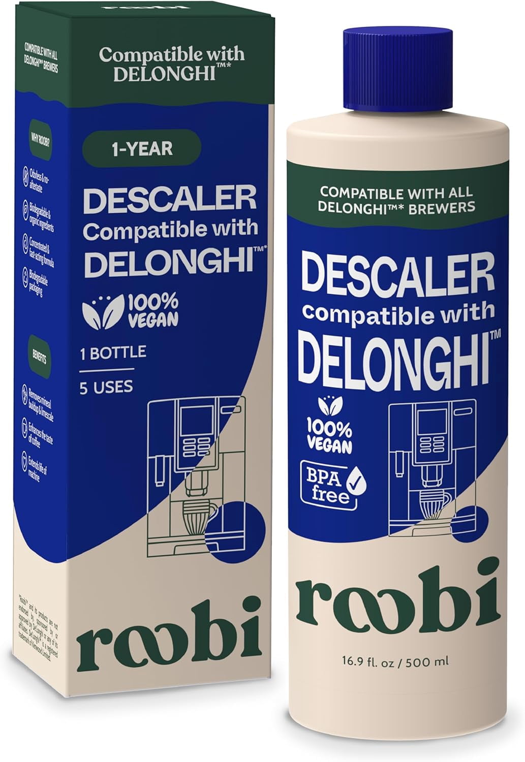 DeLonghi Compatible Descaling Solution. Clean & Descale your DeLonghi ...