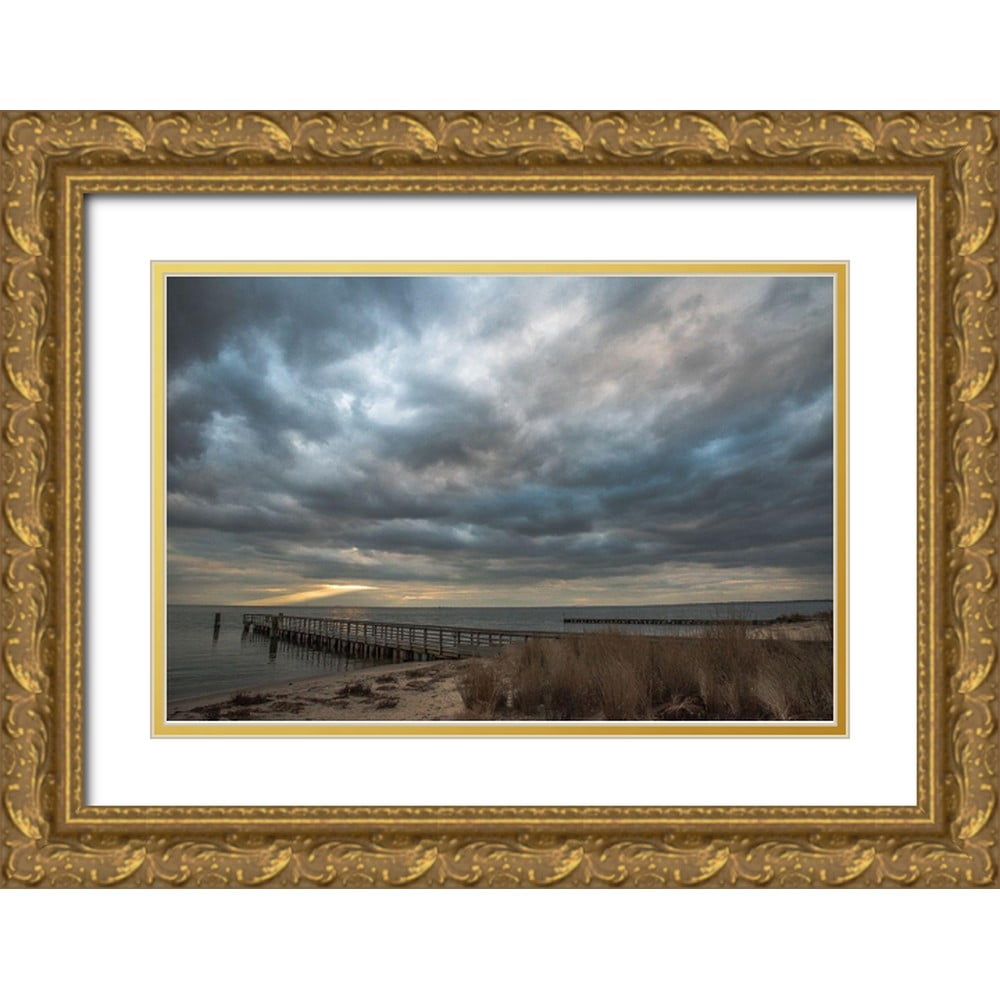 DeLuca, Pat 14x11 Gold Ornate Wood Framed with Double Matting Museum ...