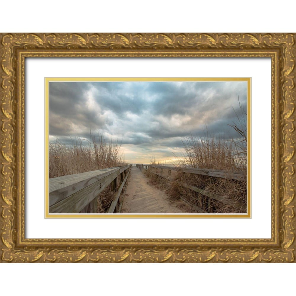 DeLuca, Pat 14x11 Gold Ornate Wood Framed with Double Matting Museum ...