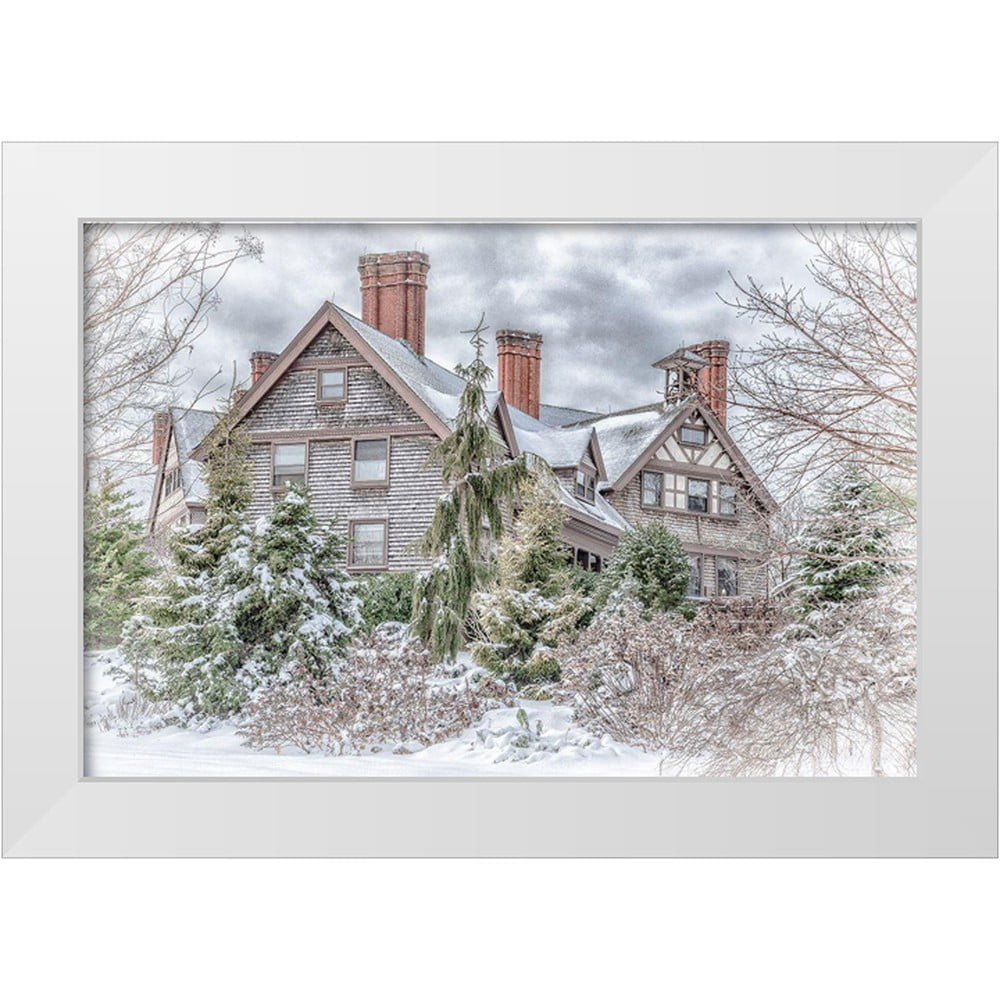 DeLuca, Pat 14x11 White Modern Wood Framed Museum Art Print Titled ...