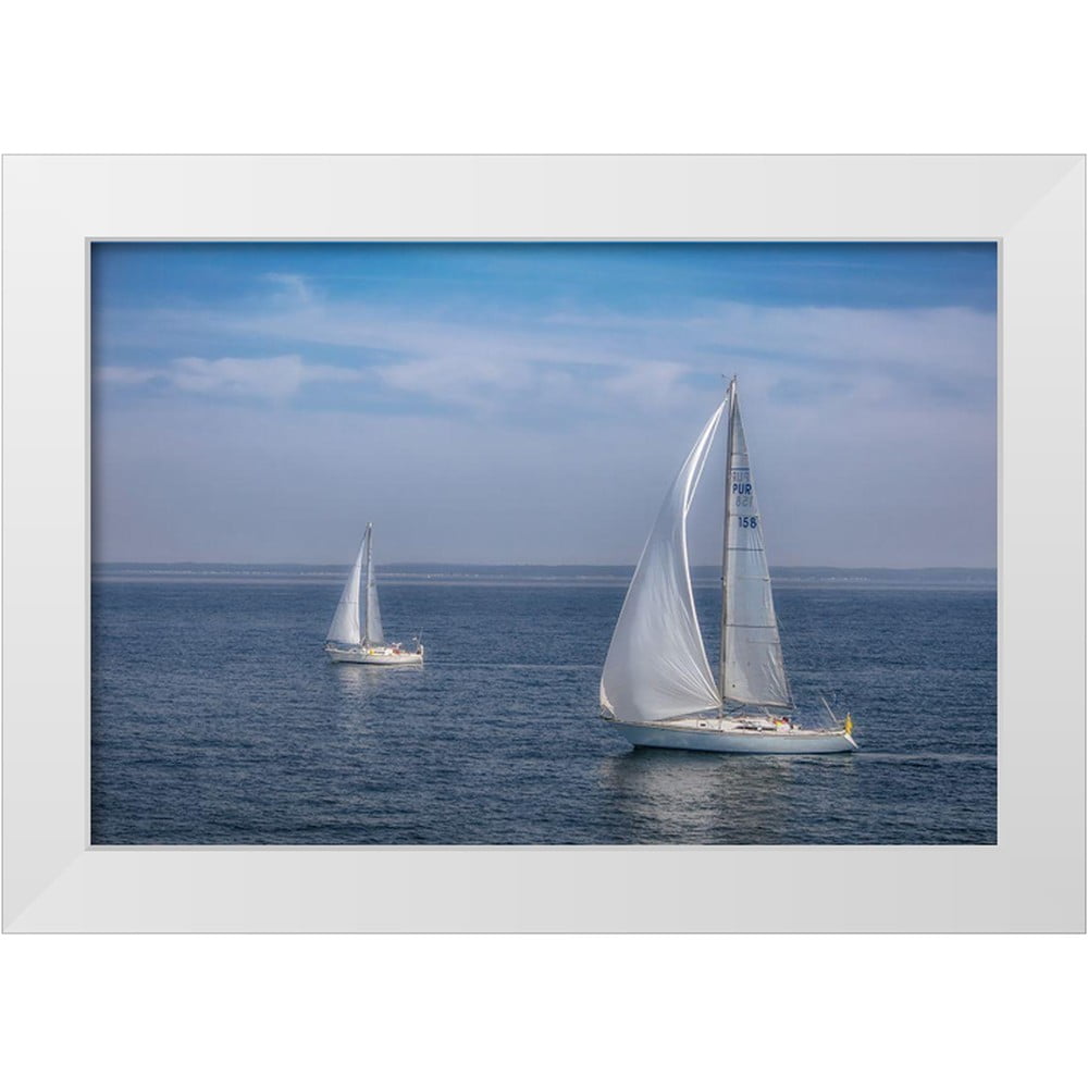 DeLuca, Pat 14x11 White Modern Wood Framed Museum Art Print Titled ...