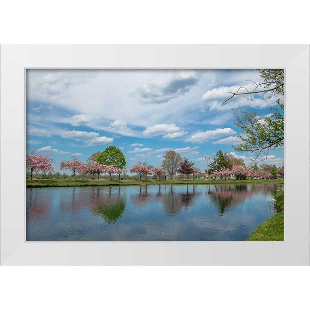 DeLuca, Pat 18x13 White Modern Wood Framed Museum Art Print Titled ...