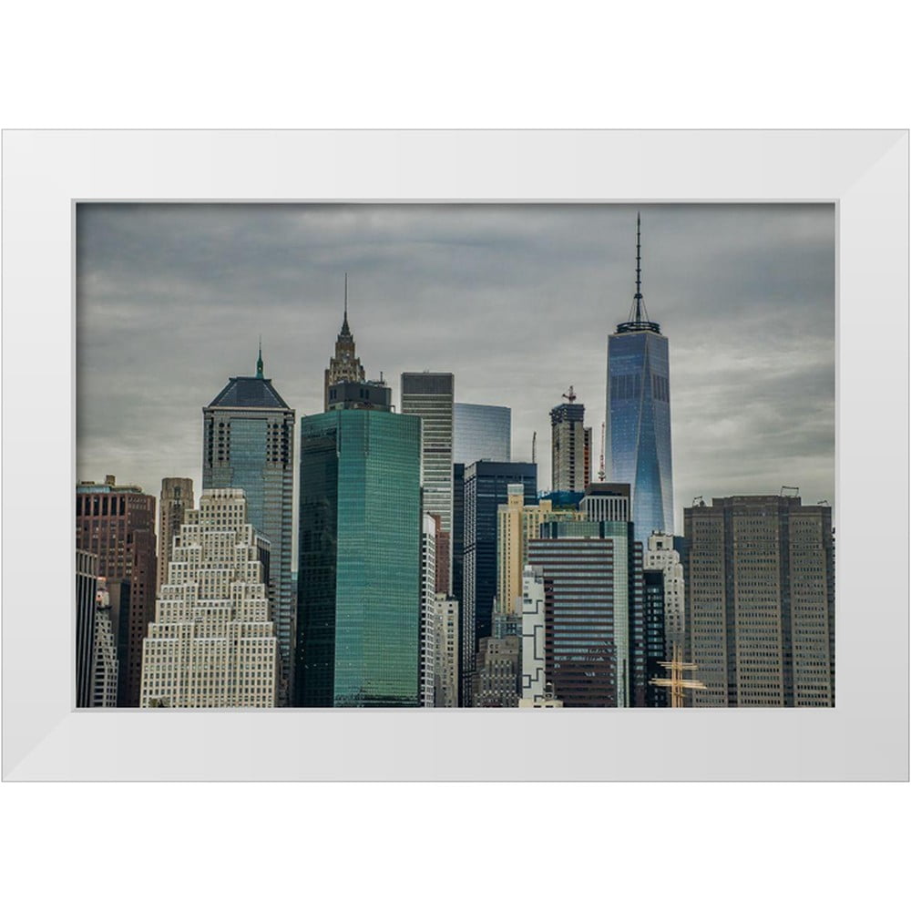 DeLuca, Pat 32x23 White Modern Wood Framed Museum Art Print Titled ...