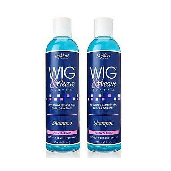 DeMert Wig & Weave System Shampoo for Natural and Synthetic Hair 8 ...
