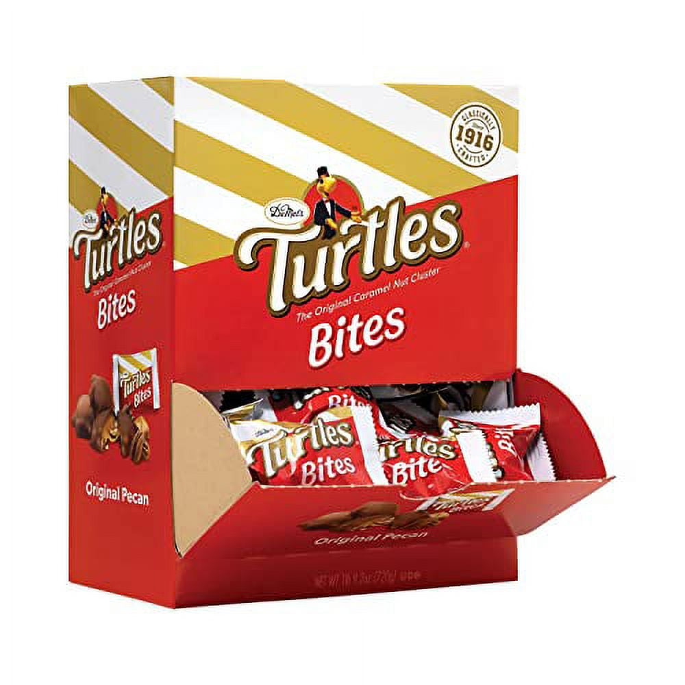 DeMet’s Turtles Bite Size Mini Bars 0.42 Ounce, 60 Pieces in a Pack - Walmart.com