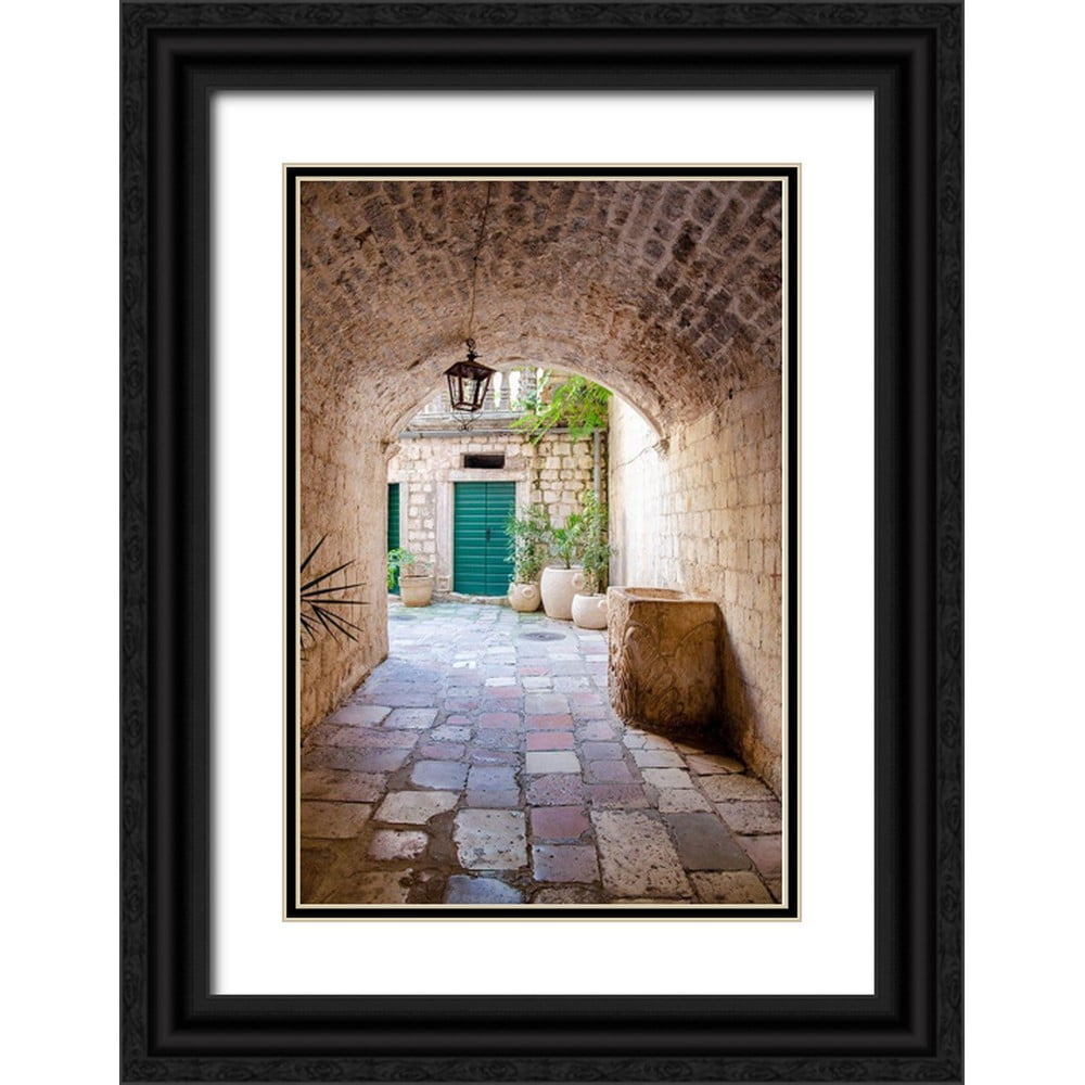 DeNardo, Laura 11x14 Black Ornate Wood Framed with Double Matting ...