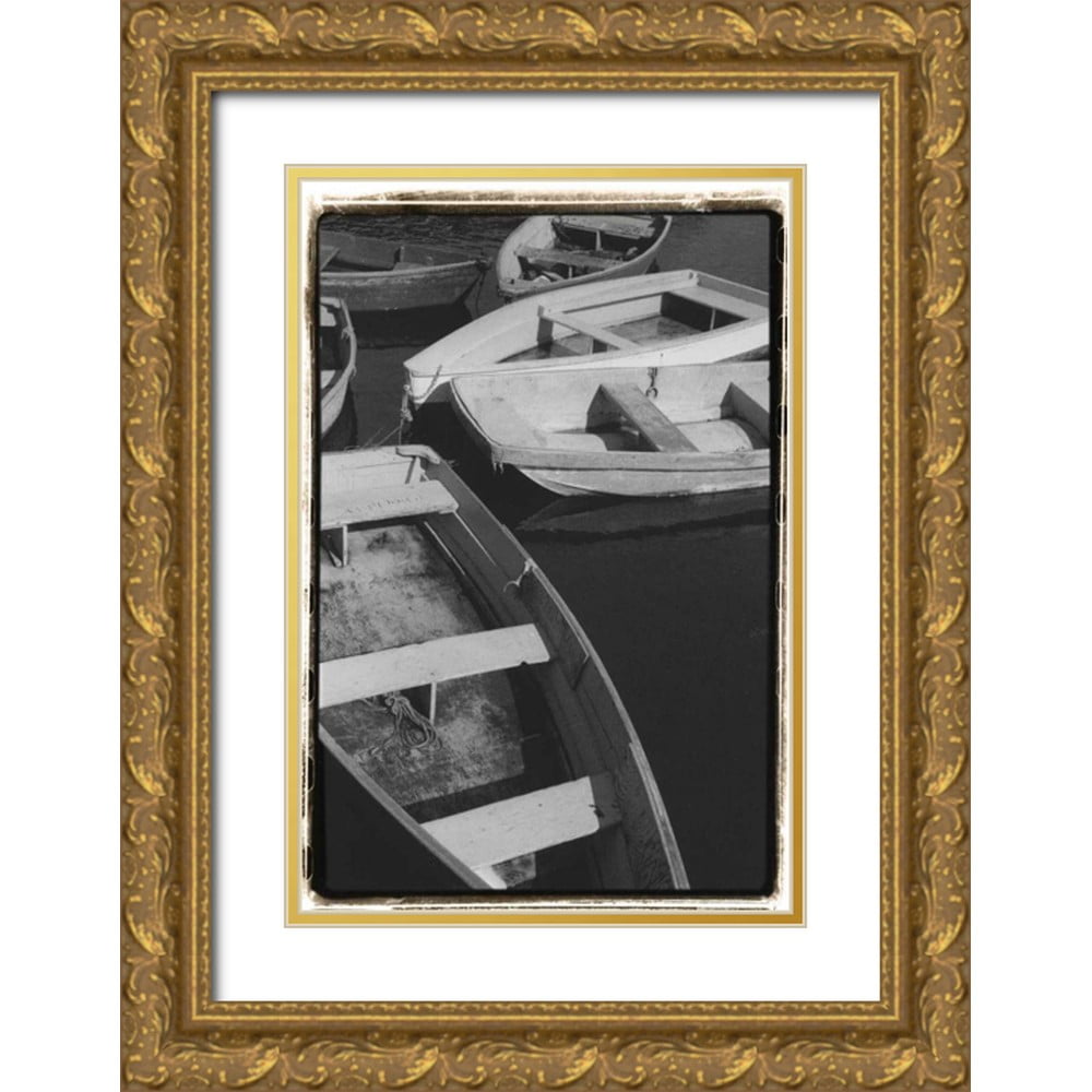 DeNardo, Laura 13x18 Gold Ornate Wood Framed with Double Matting Museum ...
