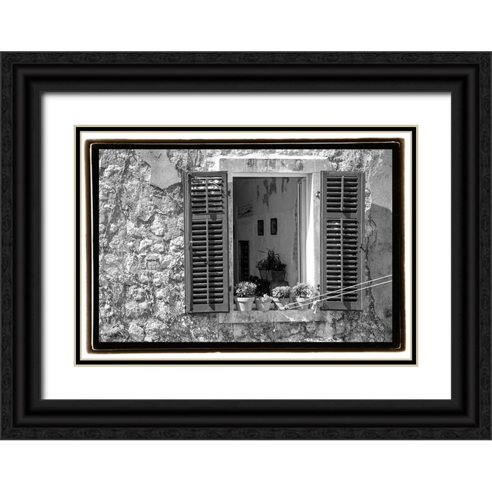 DeNardo, Laura 14x11 Black Ornate Wood Framed with Double Matting ...